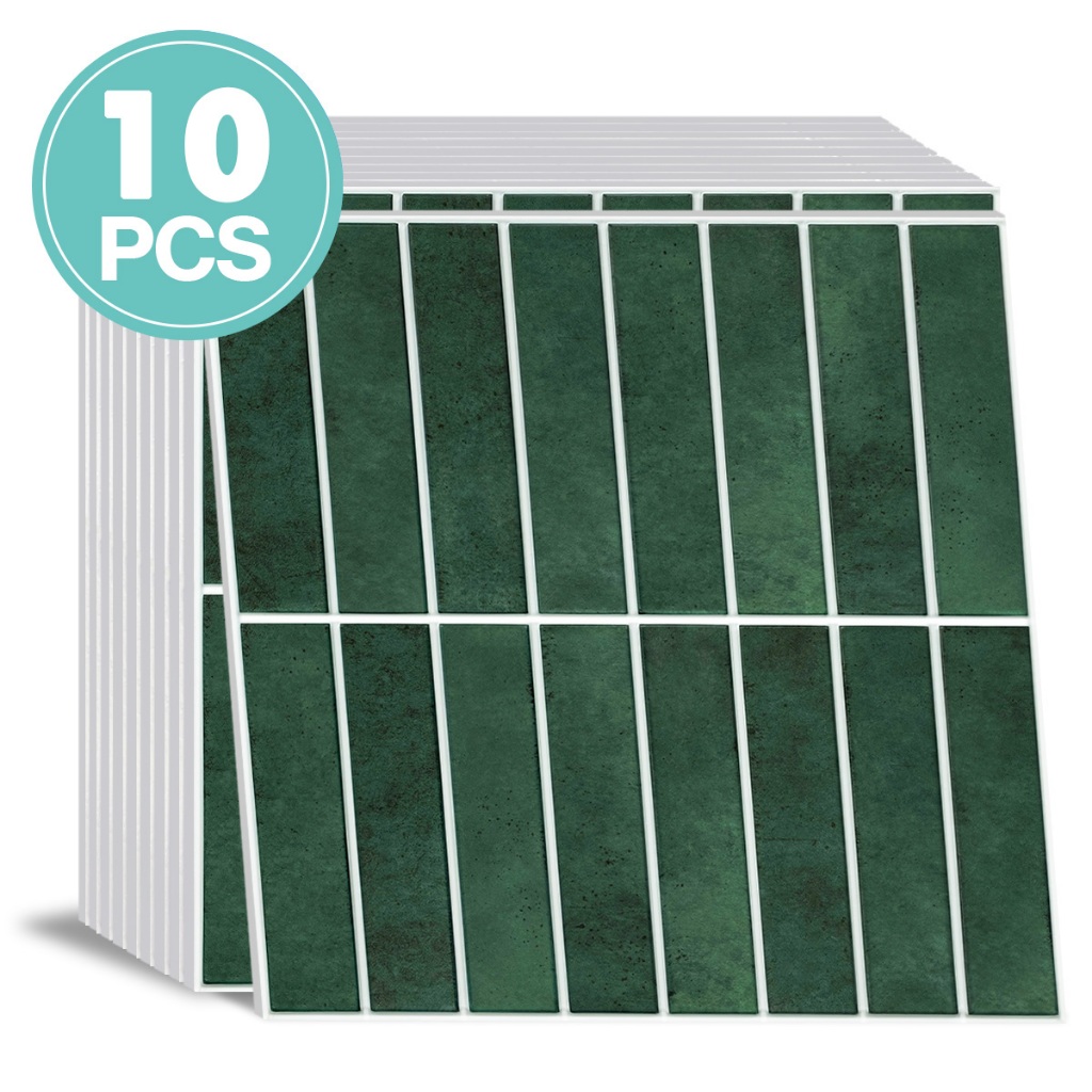 Jual 10PCS Stiker Dinding Hijau Hutan Wallpaper dinding PVC 30 x 30 cm ...