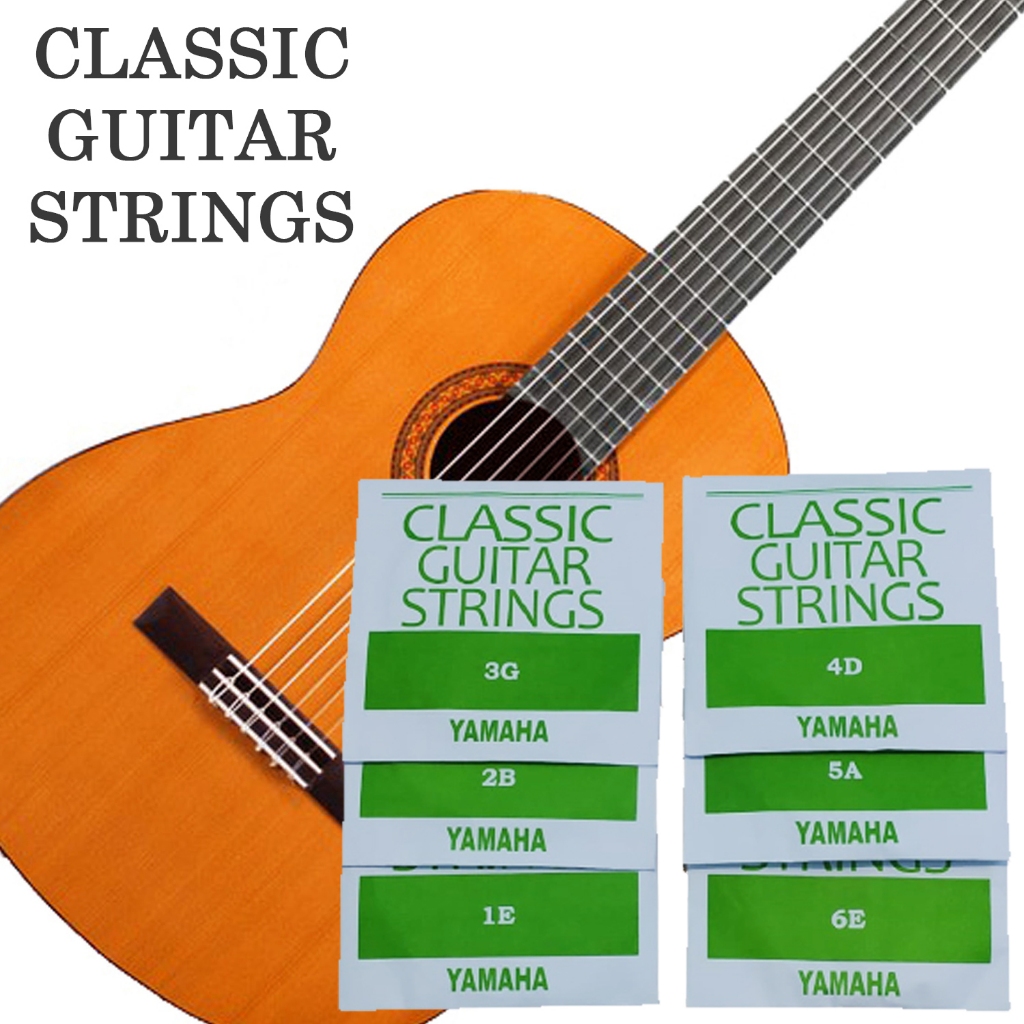 Jual Senar Gitar Nylon Yamaha Classic 1 Set - Senar Gitar Yamaha ...