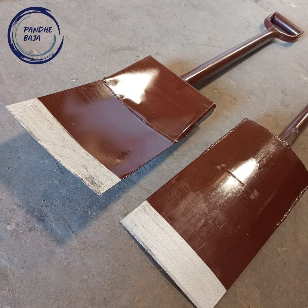 Jual Lempak Tanah Lencek Bawak Tanah Gagang Pipa Full Besi Warna Coklat ...