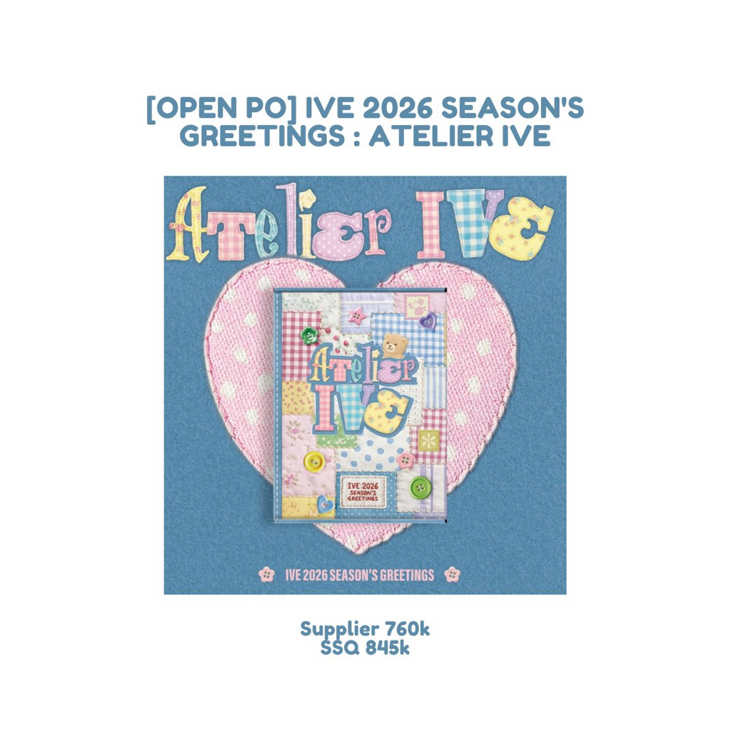 Jual [OPEN PO] IVE 2026 Season’s Greetings Atelier | Shopee Indonesia