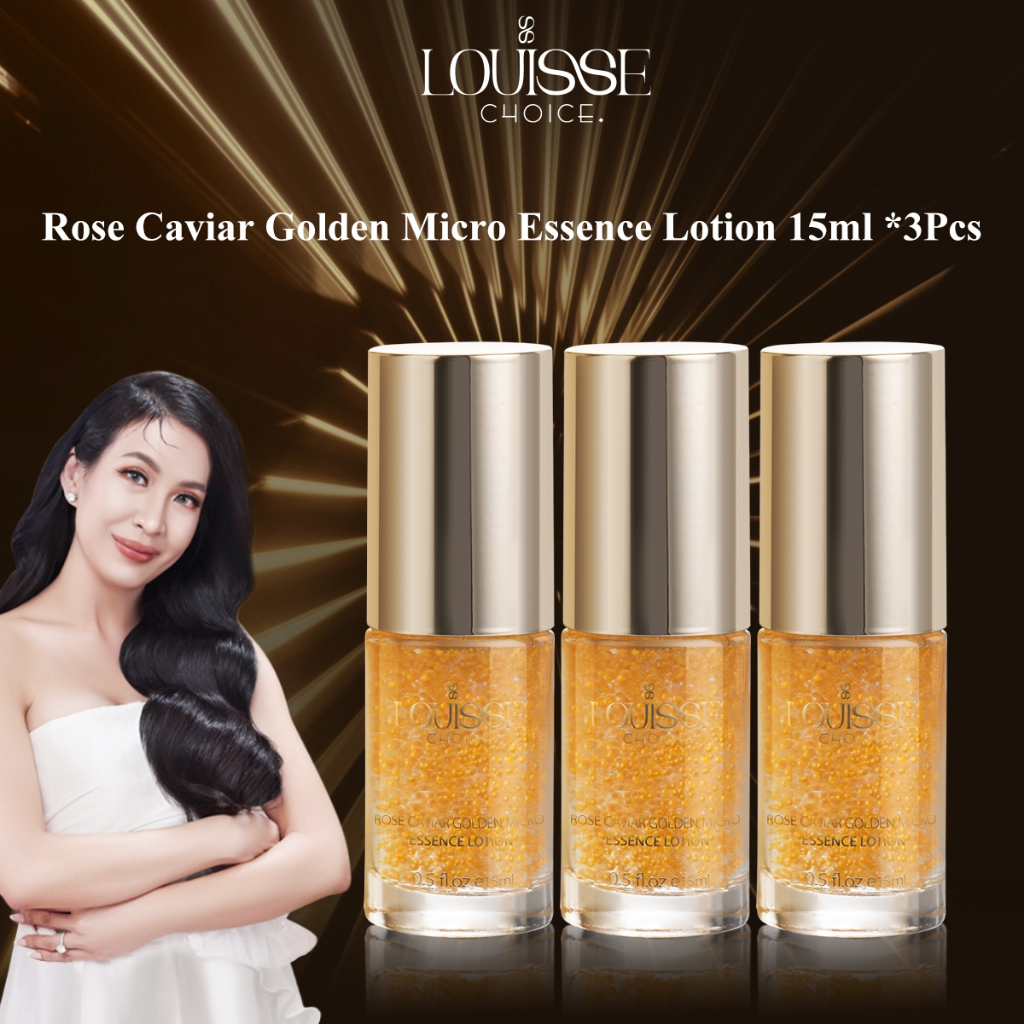 Jual [3 PCS TRAVELSIZE][VO]LOUISSE CHOICE Rose Caviar Golden Micro ...