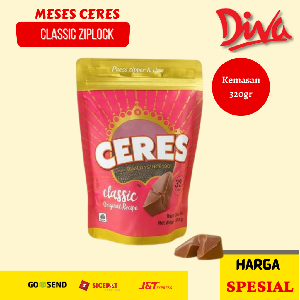 Jual meses ceres classic 320gr ziplock | Meses Premium Ceres | Shopee ...