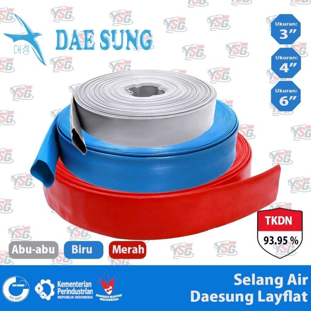 Jual Selang Air Selang Lipat Sunny Hose Daesung 4 inch permeter ...