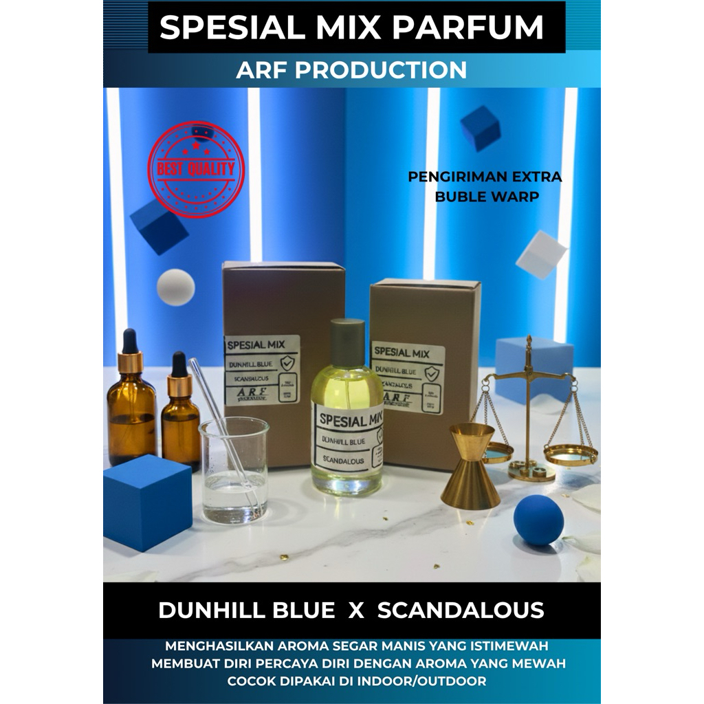 Jual [ARF] MIX PARFUM // DNHILBLU X SCNDL //SPESIALMIX //MIX UNISEX ...