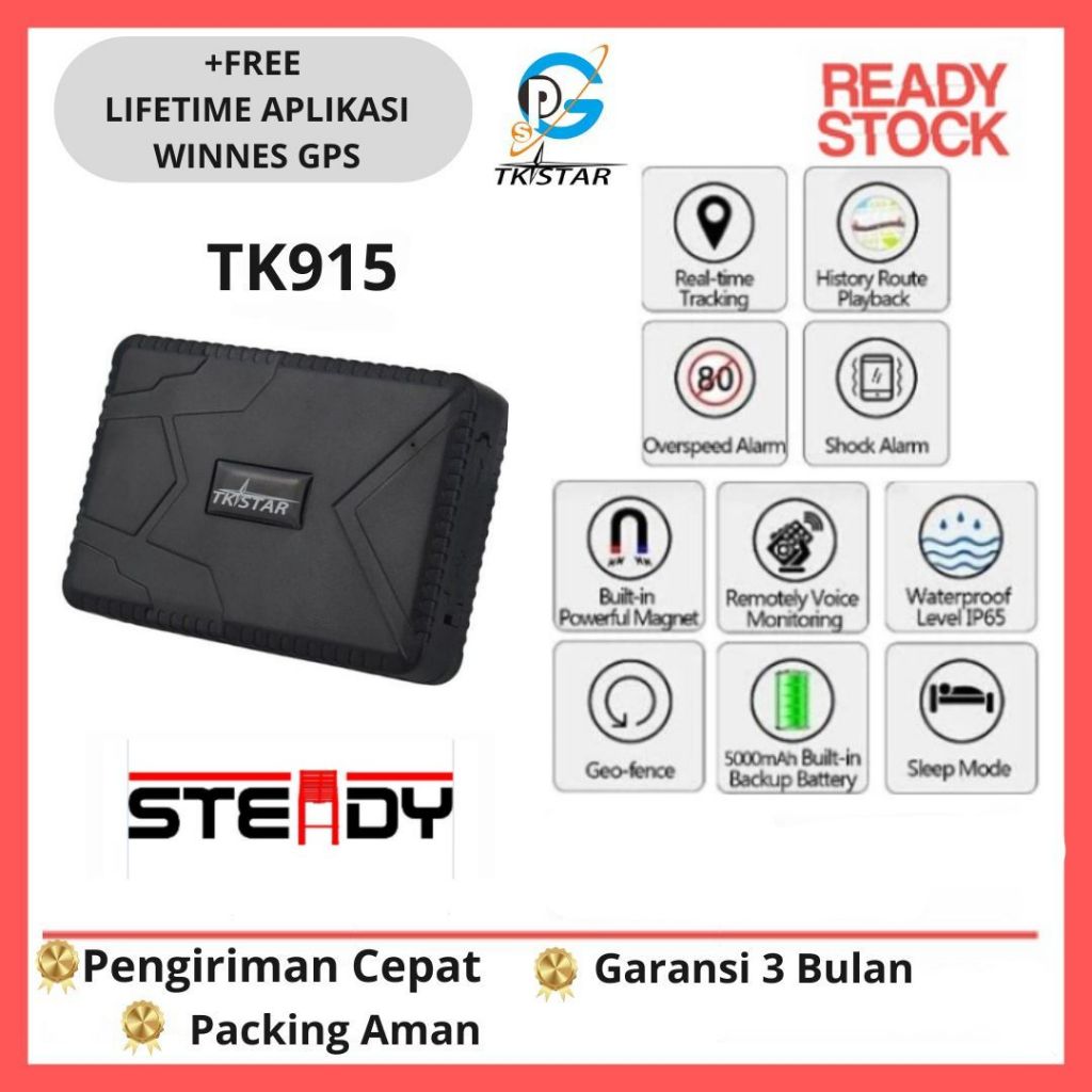 Jual GPS Tracker TK Star TKstar TK915 TK 915 TK905 TK 905 TK918 TK 918 ...