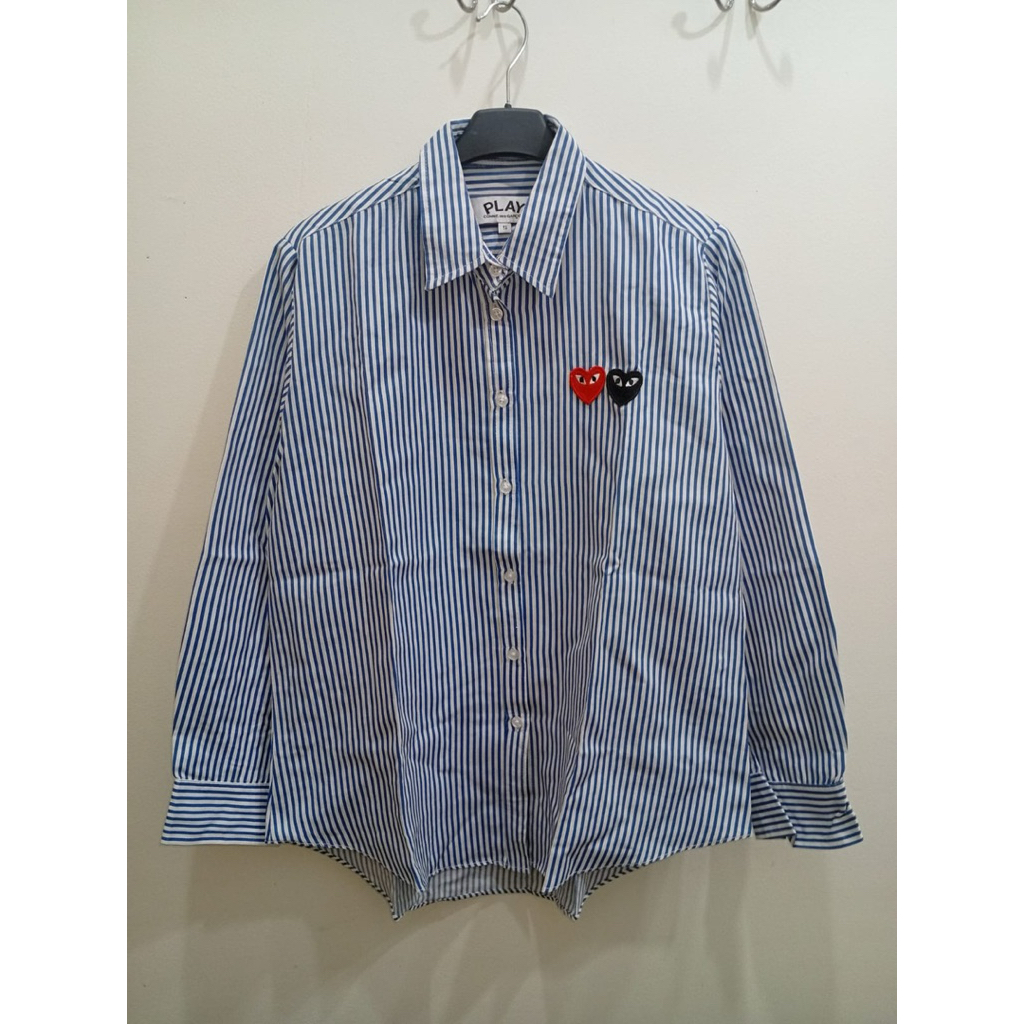 Jual PLAY [CDG] KEMEJA FORMAL WOMAN | Shopee Indonesia