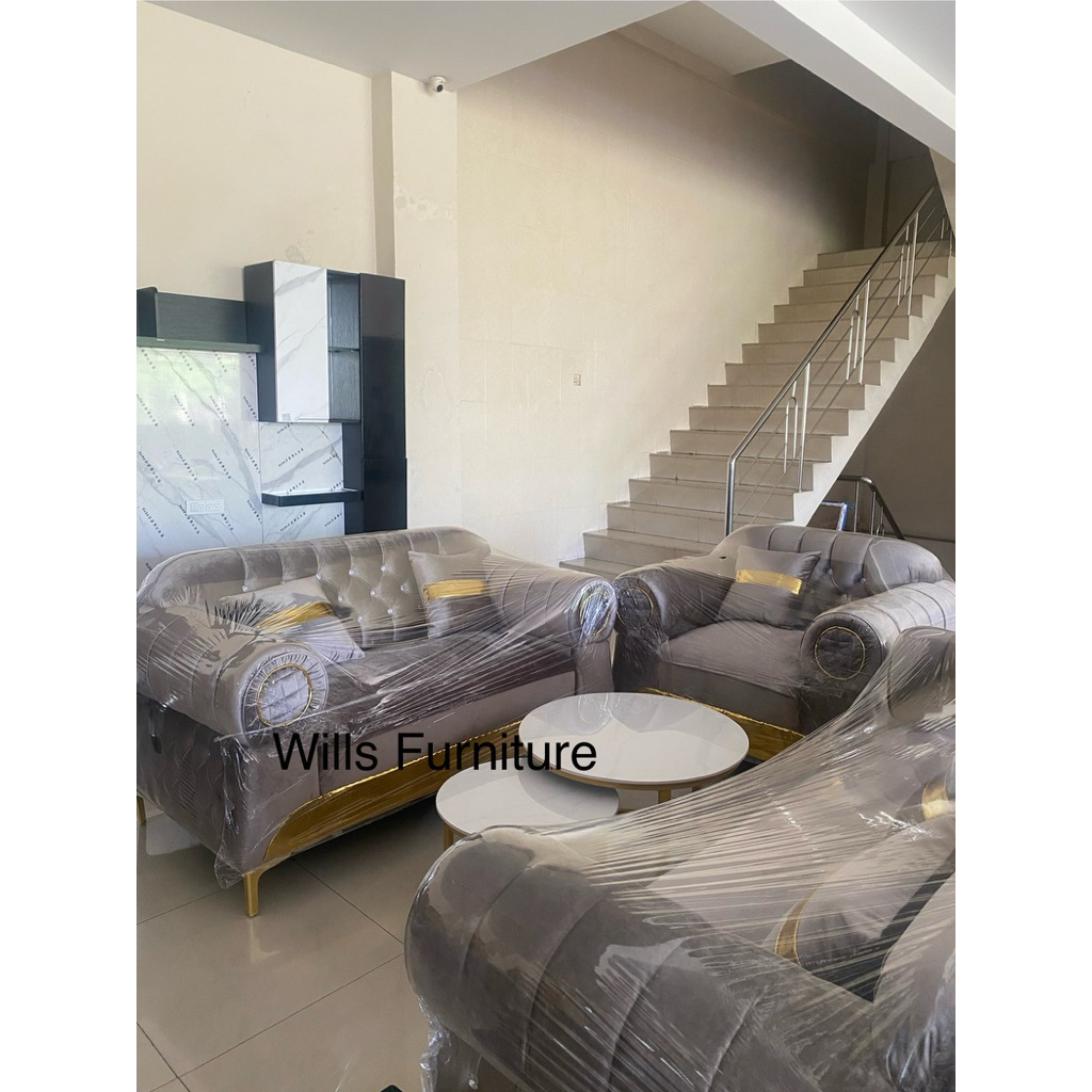 Jual sofa minimalis 321 bludru sofa modern minimalis | Shopee Indonesia