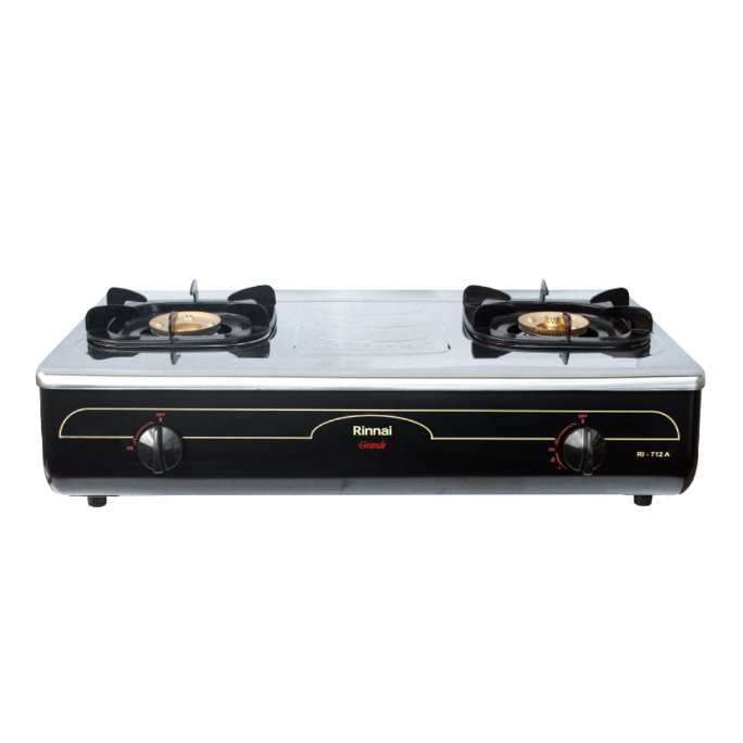 Jual Rinnai RI-712A I RI-712AF Kompor Gas 2 Tungku Rinnai RI 712 A I RI ...