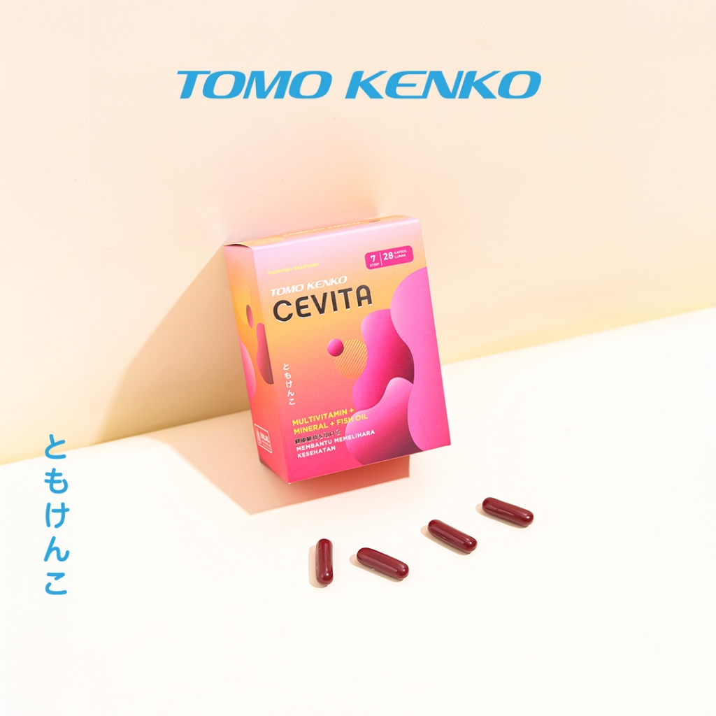 Jual Tomo Kenko Cevita | Quatrefolic, Multivitamin, & Minerals ...