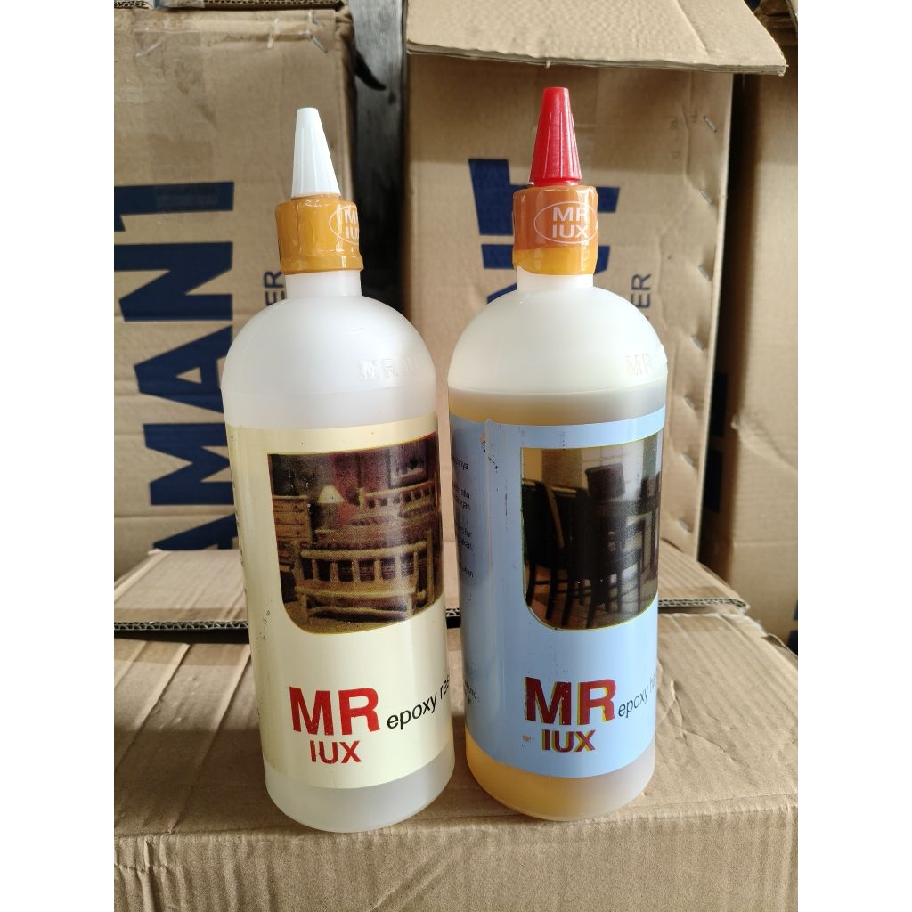 Jual Lem epoxy mr lux resin & hardener kemasan BESAR | Shopee Indonesia