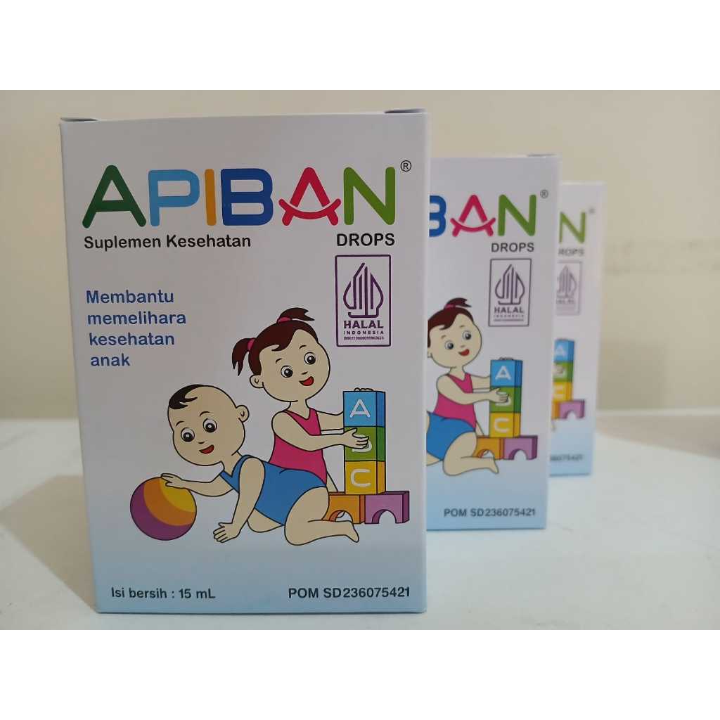 Jual Apiban Drop Vitamin Omega 3 Untuk Otak Anak | Shopee Indonesia