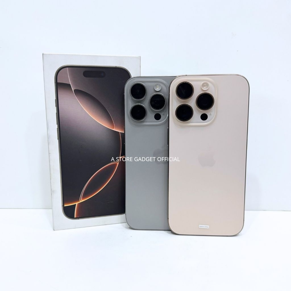 Jual IP 16 PRO 128GB & 256GB IBOX SECOND FULLSET | Shopee Indonesia
