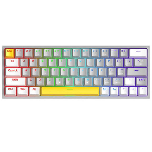 Jual GAMEN TITAN 5 Mechanical Keyboard 60% – Red Switch – RGB – Hot ...