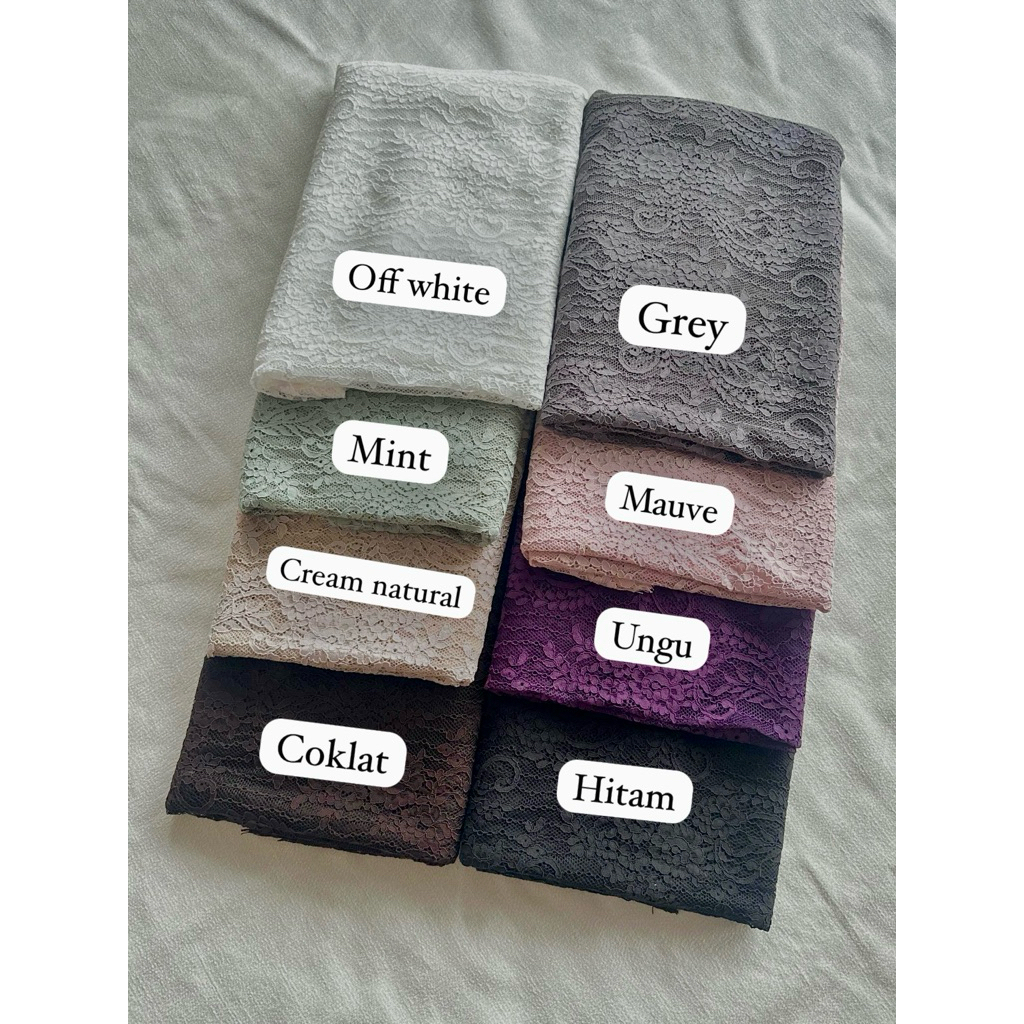Jual UNAMA-ALENA lace,CELYNA lace | Shopee Indonesia