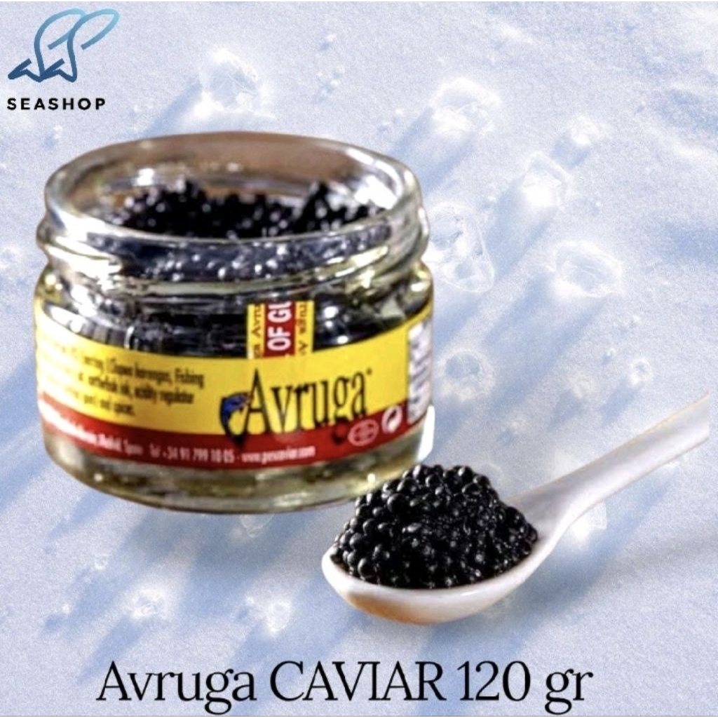 Jual Pescaviar Avruga Caviar 120gr - Smoked Herring Spheres - Black ...