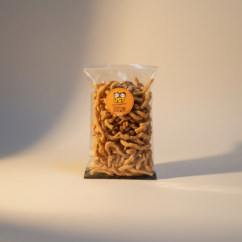 Jual [250gr] Kripik usus Kripsus Crepsus Usus Crispy Jember Snack Time ...
