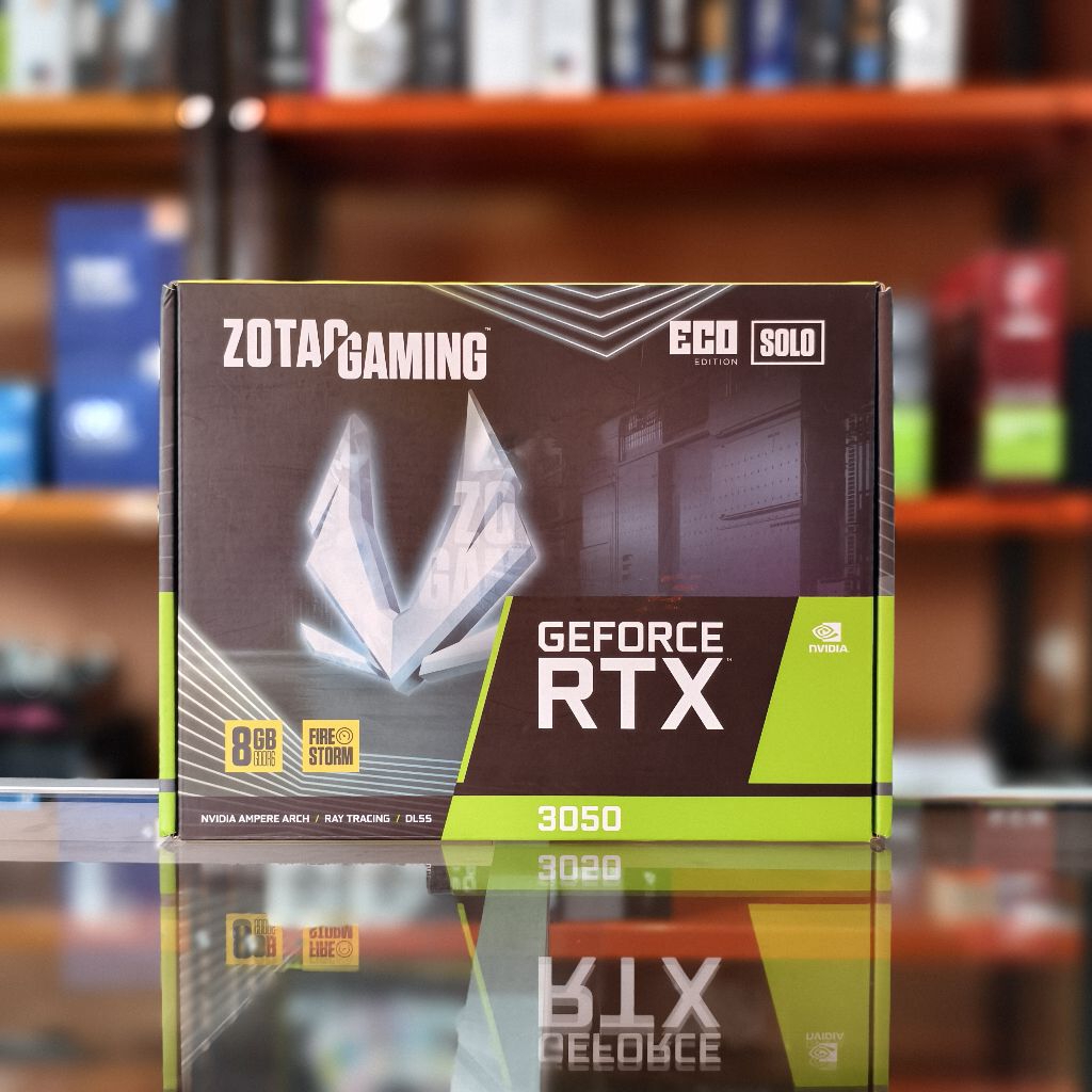 Jual Zotac RTX 3050 8GB ECO SOLO Garansi Resmi ON 2027 | Shopee Indonesia