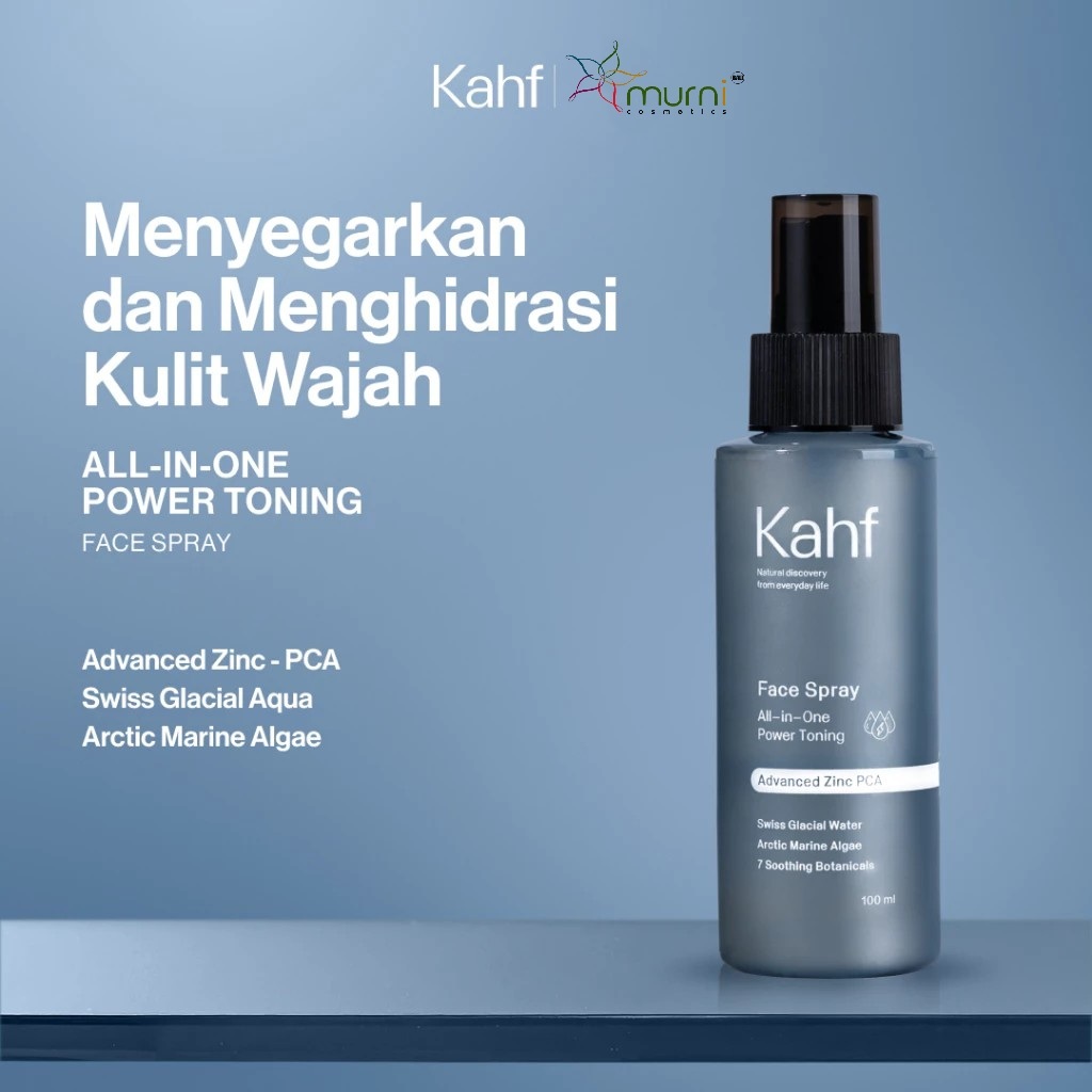 Jual KAHF OIL FREE REFRESHING AND HYDRATING ALL IN ONE POWER TONING ...
