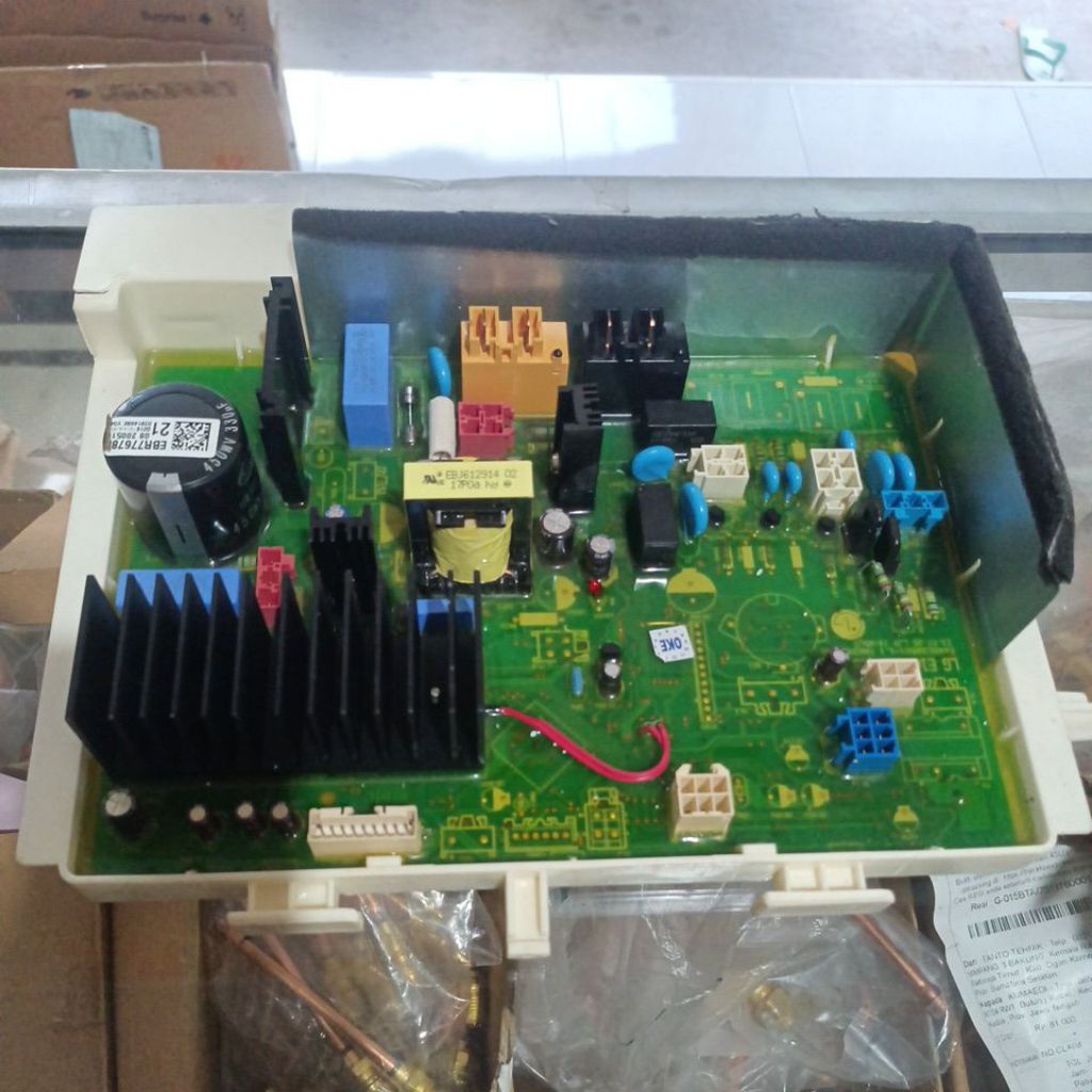 Jual modul power suplai mesin cuci front loading EBR77678321 ORIGINAL ...
