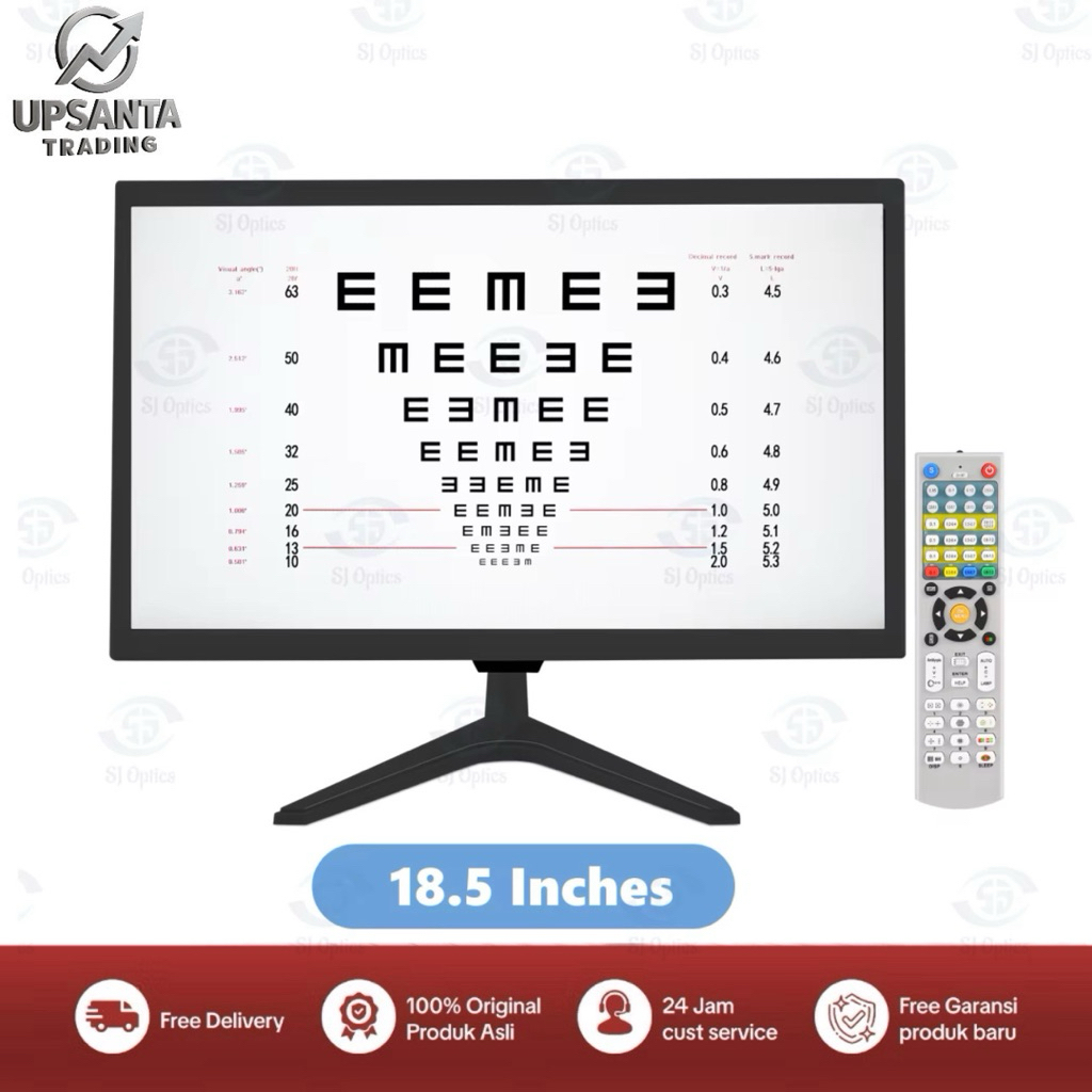 Jual LCD Visual Acuity Chart K185 Vision Screener Optometri Digital 18. ...
