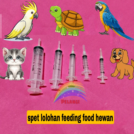 Jual Spet Kucing Anjing Loloh Burung Parrot Macaw Spet Pipet Spuit ...