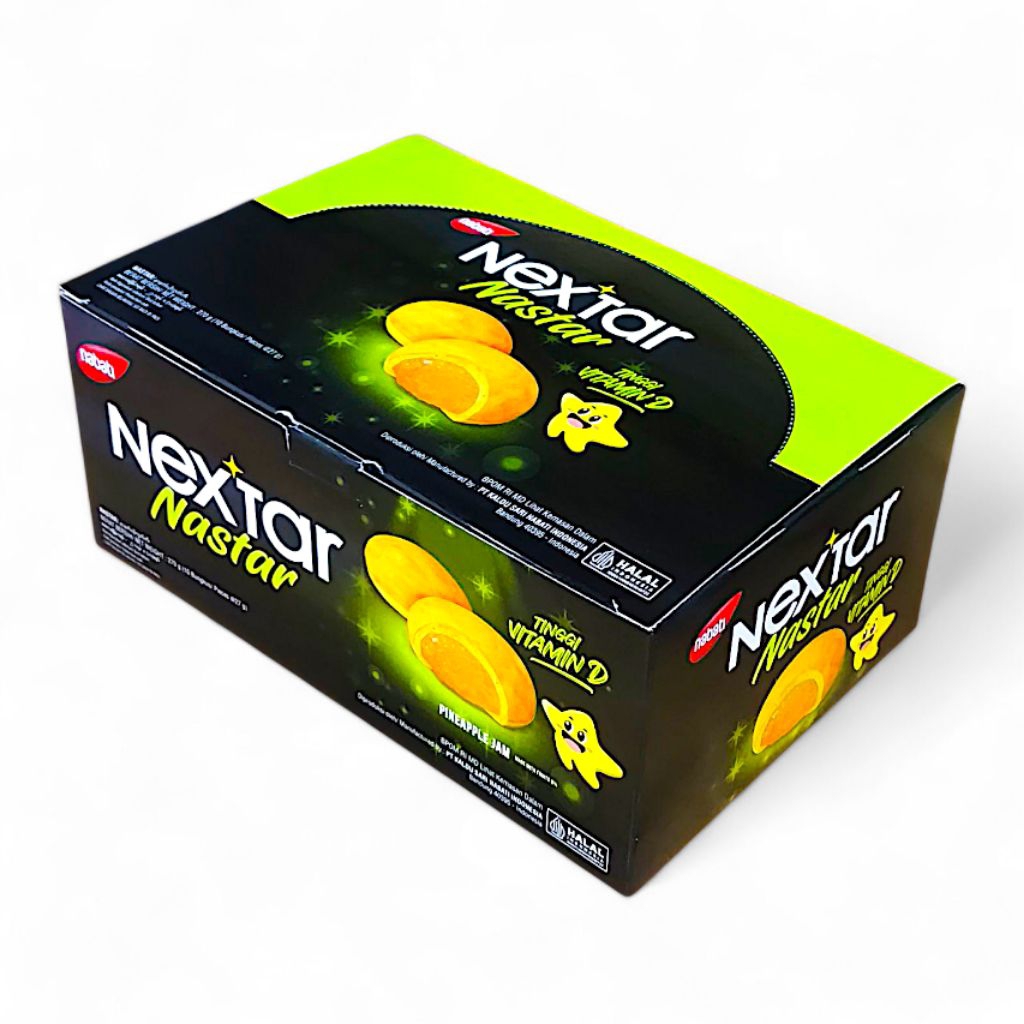 Jual NABATI NEXTAR NASTAR [1 BOX Isi 12 Bungkus @ 27g] - Kukis Lunak ...