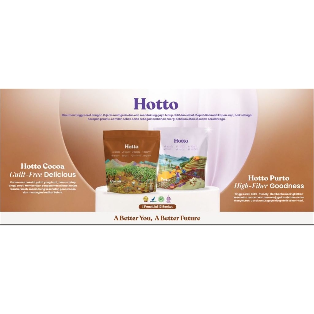 Jual hotto purto multigrain ubi ungu 1 pouch 16sachet multigrain solusi ...