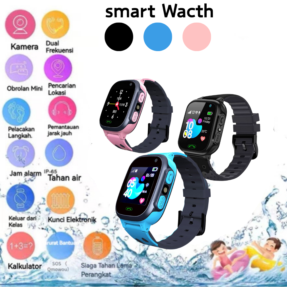 Jual Smartwatch Anak Z1 - GPS, SOS, Kamera, Tahan Air lP67, Bisa Telpon ...