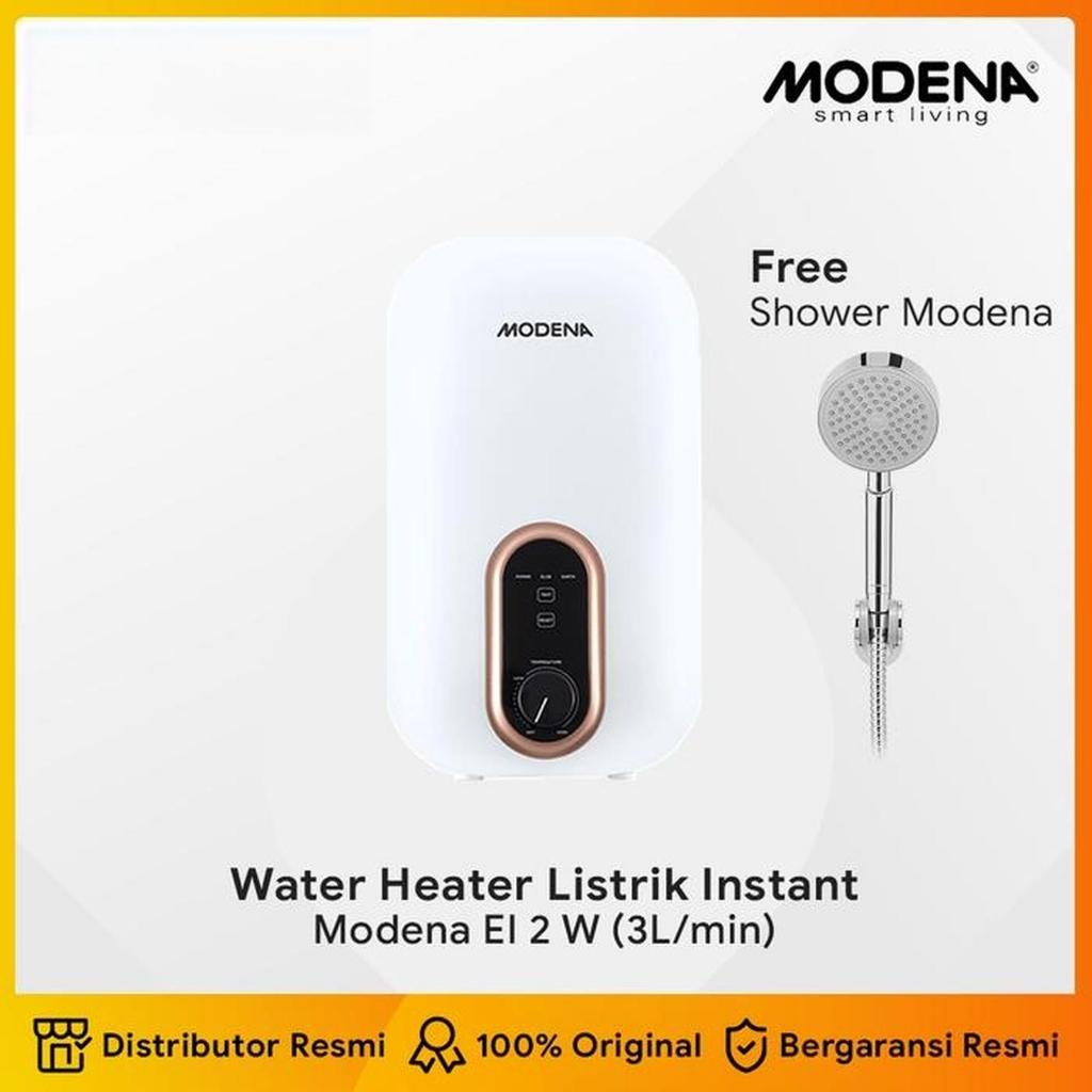 Jual MODENA EI2W / EI 2 W WATER HEATER INSTANT LISTRIK FREE HAND SHOWER ...