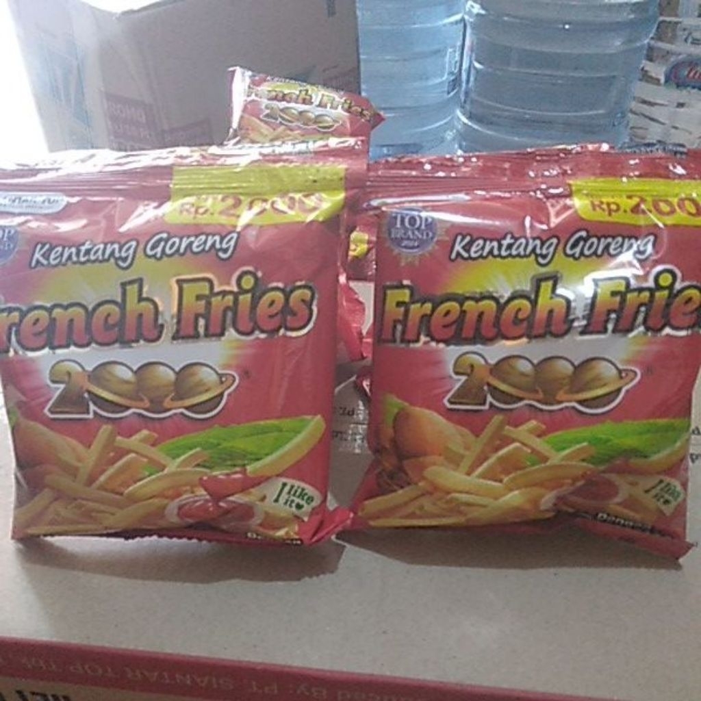 Jual Ciki french Fries/kentang goreng 1 renceng isi 10 pcs. | Shopee ...
