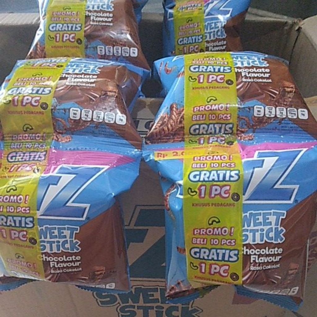 Jual Ciki JETZ Sweet stick 1 dus isi 60 pcs. | Shopee Indonesia