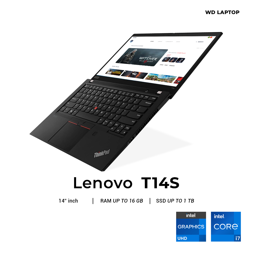 Jual Lenovo Thinkpad T14s intel Core i7 Gen 10 RAM 32 GB SSD 1 TB NVME ...