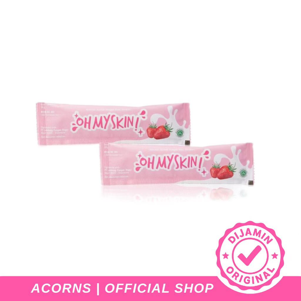 Jual [ECER 1 SACHET] Oh My Skin! Collagen Drink with Collagen and L ...