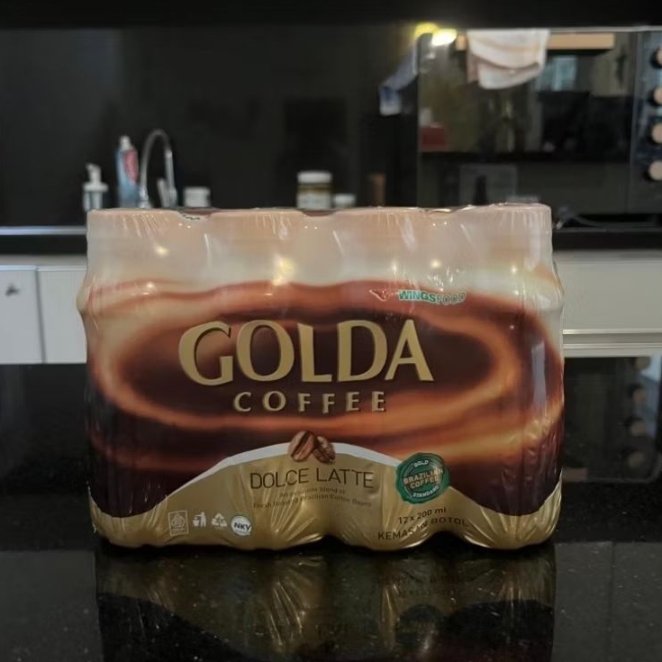 Jual Golda Coffee Dolce Latte 200 ml x 12 pcs | Shopee Indonesia