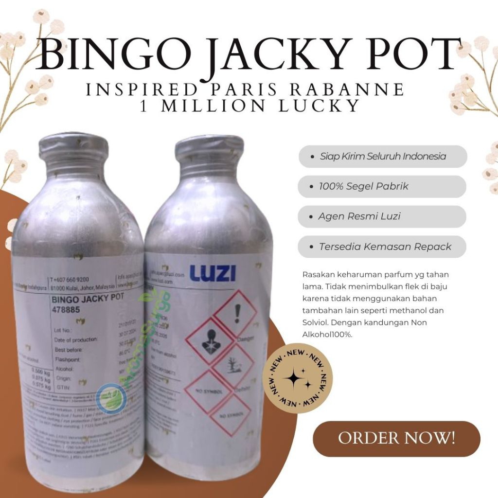 Jual BINGO JACKPOT LUZI SEGEL 0,5 KG | Shopee Indonesia