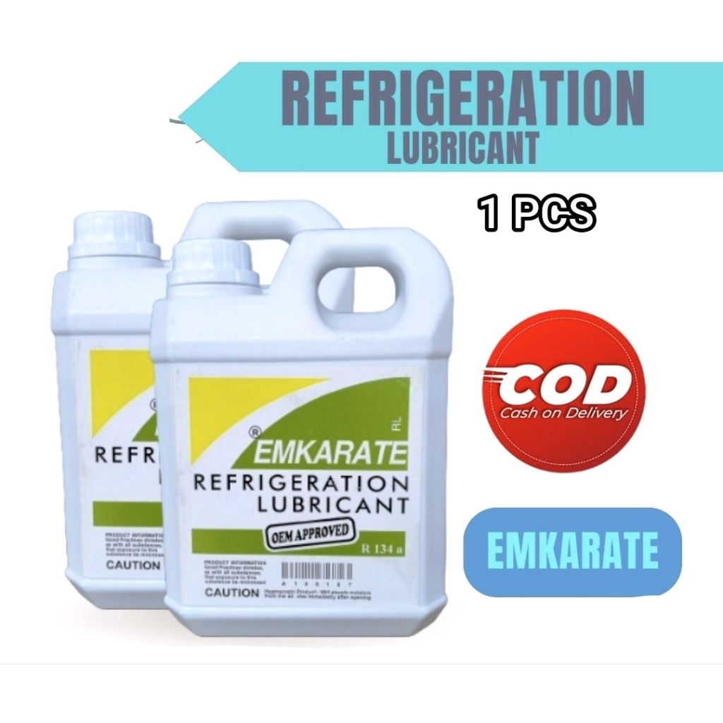 Jual KULKAS Oli Emkarate R134a 1 Liter - Oli Kompresor Kulkas - Oli AC ...