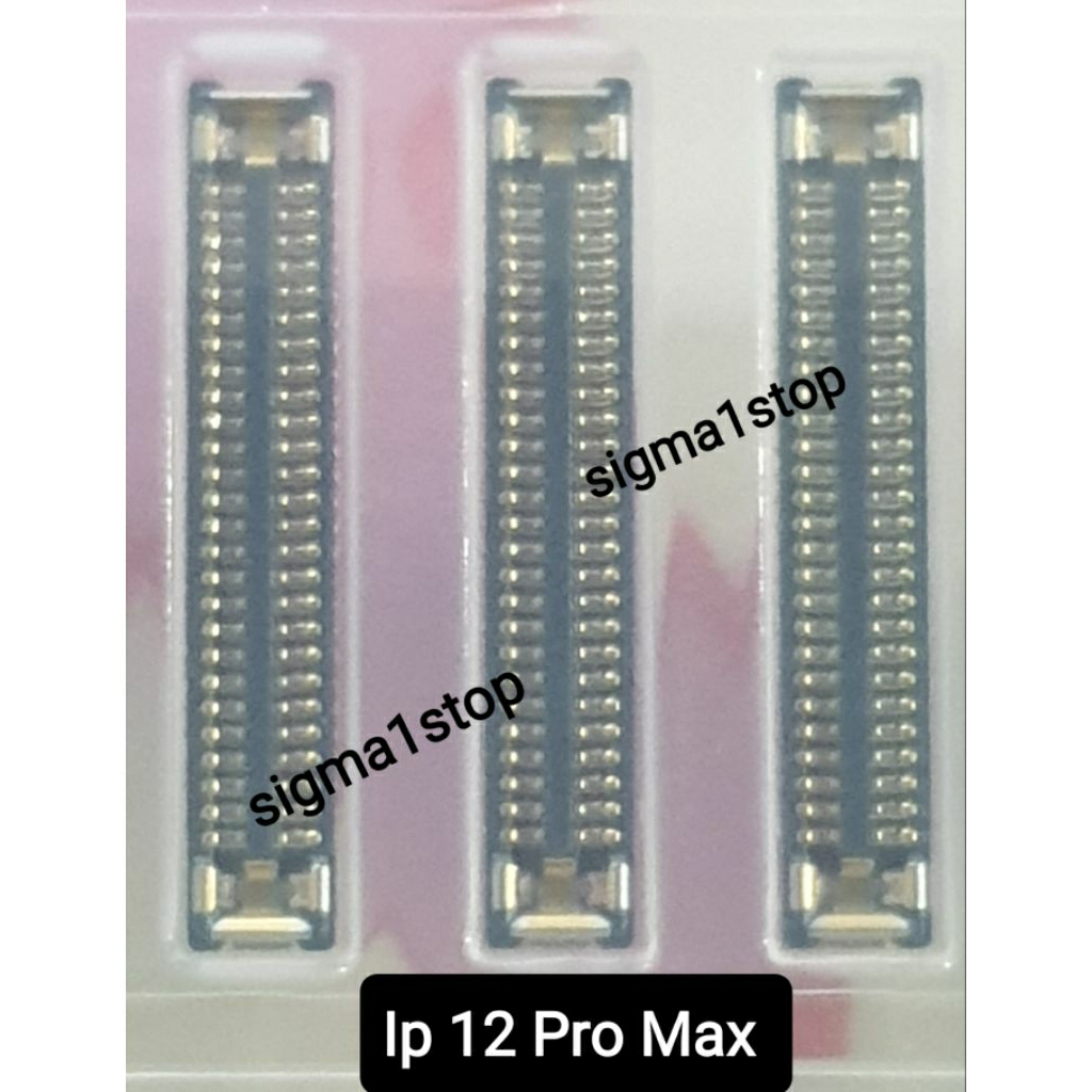 Jual IP 13 / 12 PRO MAX KONEKTOR LCD CONNECTOR SOCKET DI MESIN KONEKTOR ...