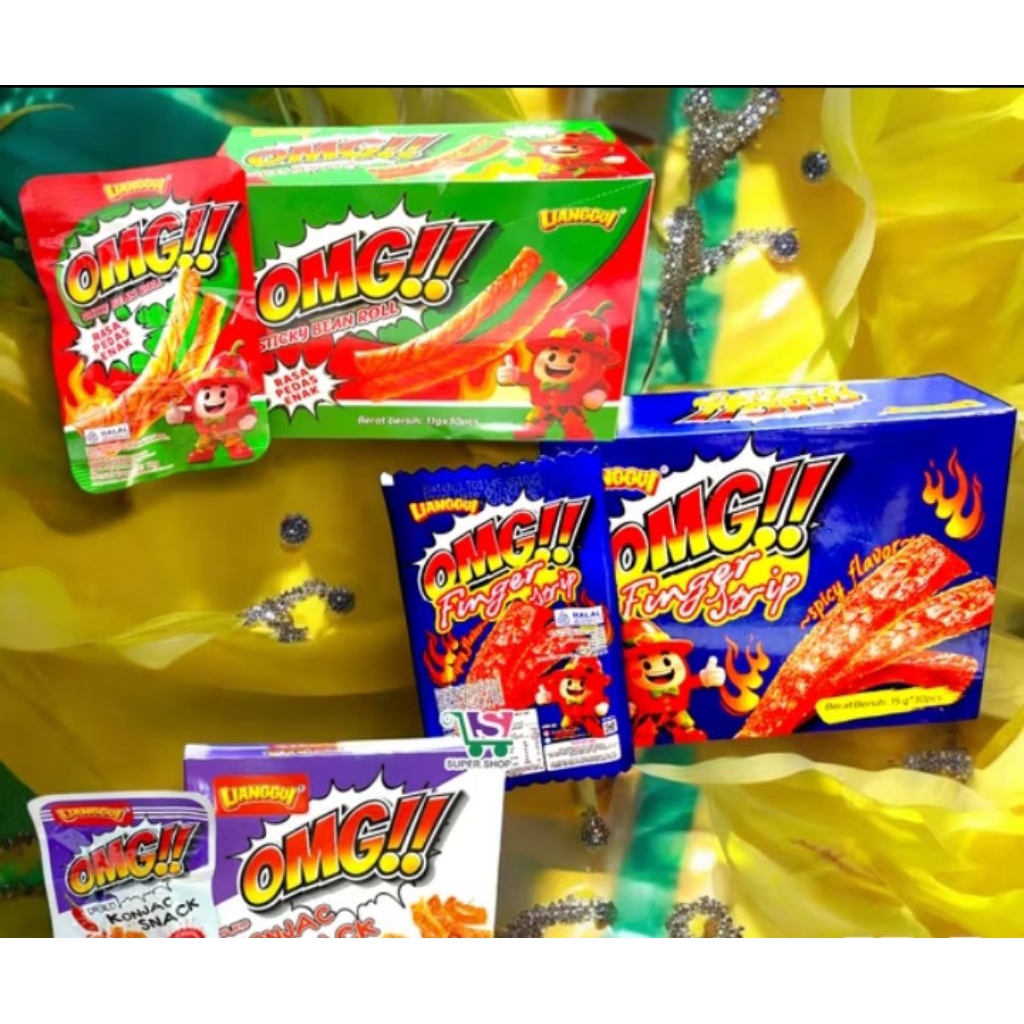 Jual OMG stik,viral pedas/ varian(random) | Shopee Indonesia