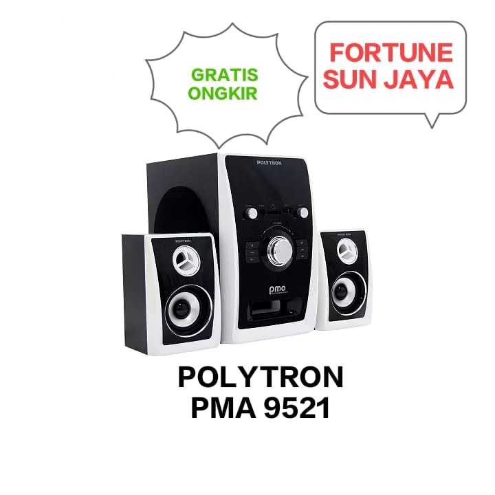 Jual POLYTRON Multimedia Speaker PMA 9521 | Shopee Indonesia