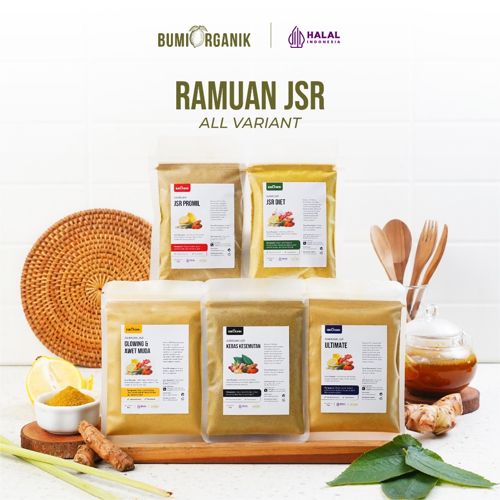 Jual JSR BUMI ORGANIK UNTUK DIET, GLOWING, KEBAS KESEMUTAN / RIMPANG ...