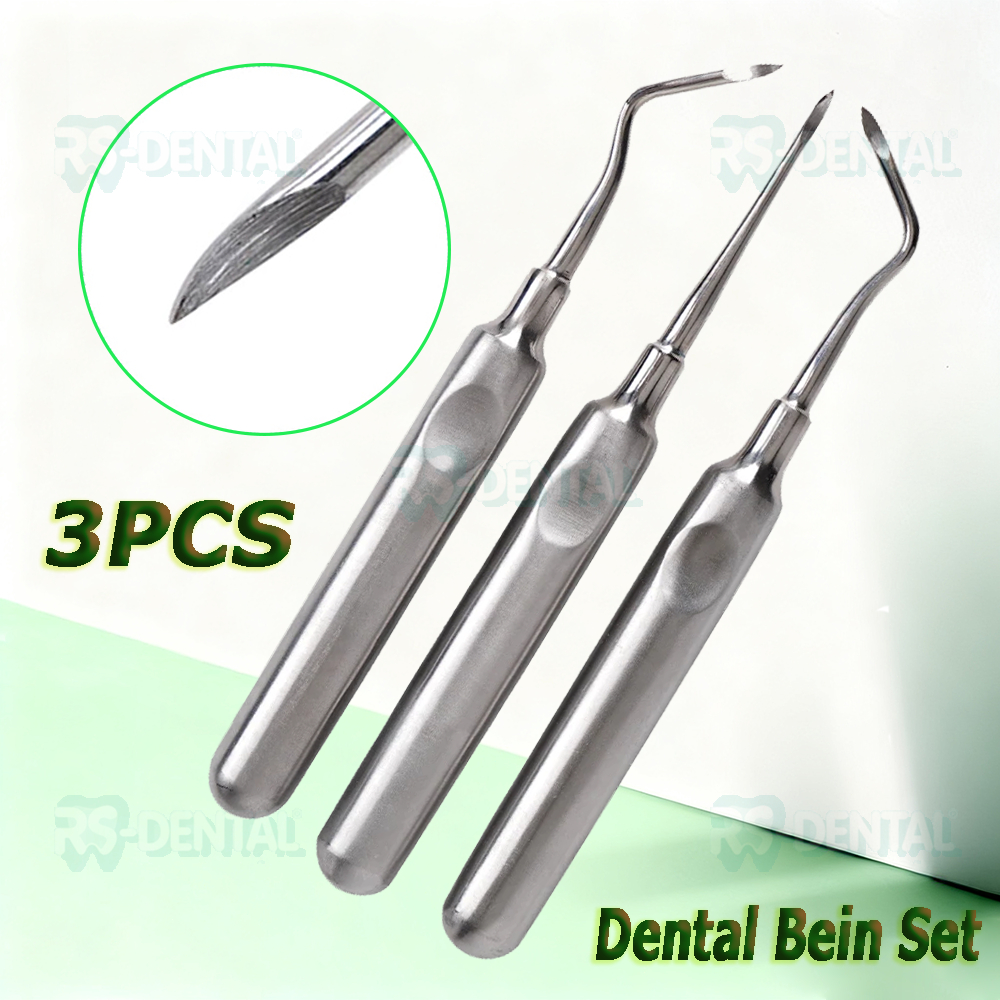 Jual Dental bein set isi 3 root elevator luxator cryer alat instrumen ...
