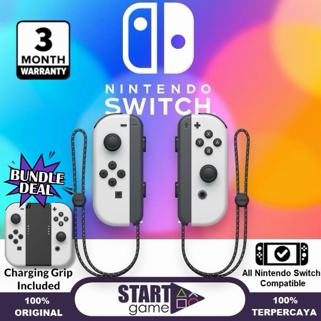 Jual Joycon OEM Nintendo Switch / Joy Con Switch - White | Shopee Indonesia
