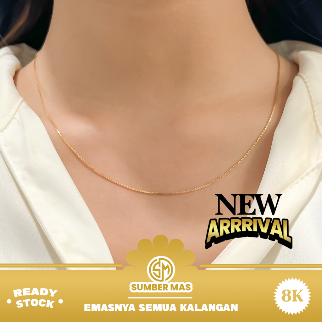 Jual KALUNG EMAS ITALY SANTA 8K - SUMBER MAS | Shopee Indonesia