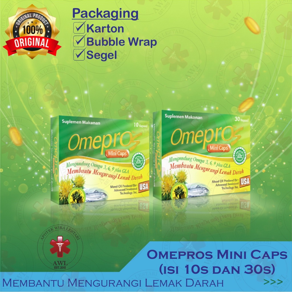 Jual OMEPROS MINI CAPS (isi 10 dan 30 Kapsul) | Shopee Indonesia