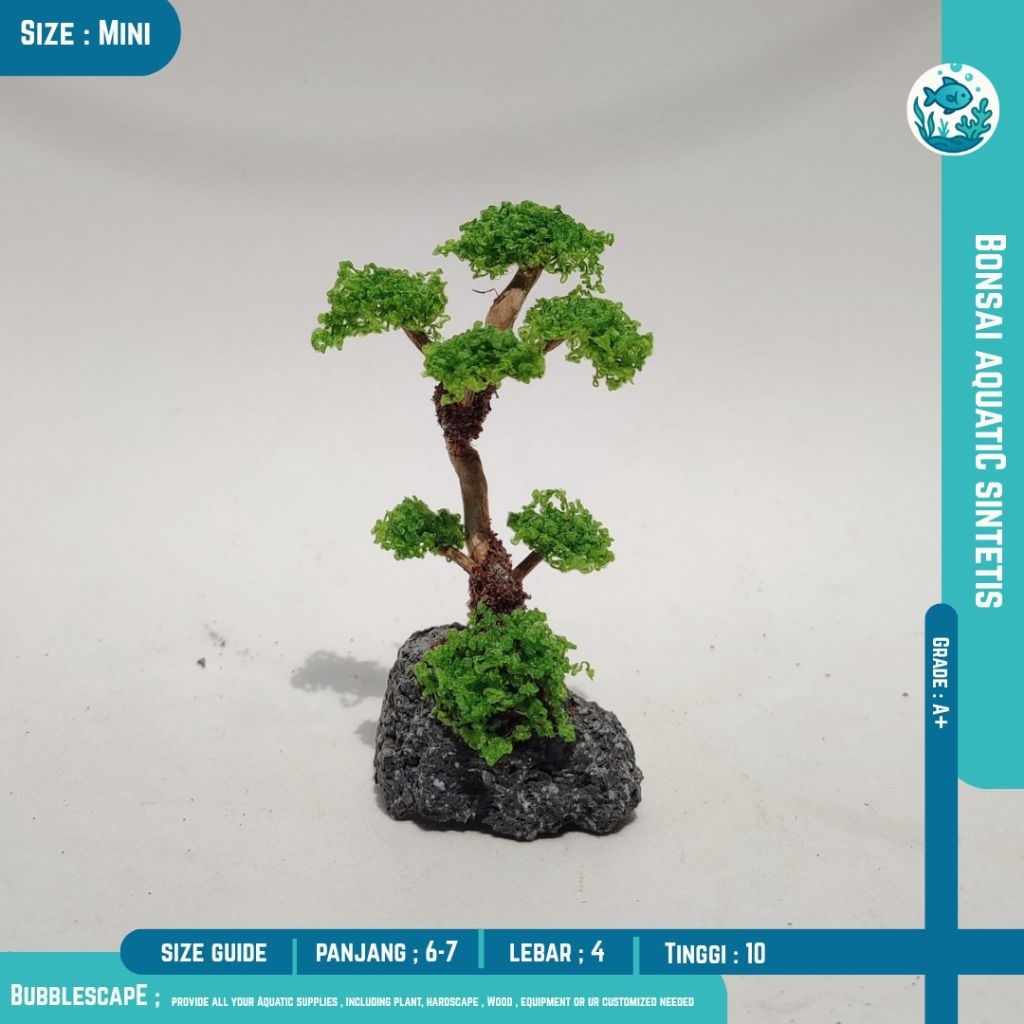 Jual BONSAI MINI SINTETIS/ ARTIFICAL Pohon Mini Aquarium |Ornamen ...