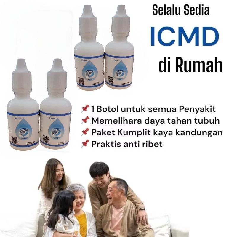 Jual ICMD 30ml ionic Concentrated Mineral Drops Trace Mineral CMD MRI ...