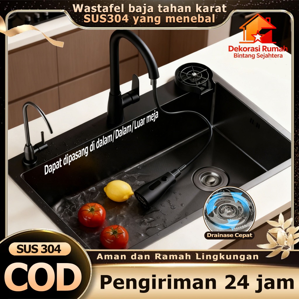 Jual Stainless Steel Kitchen sink Modern Kitchen Sink Bak Cuci Piring ...