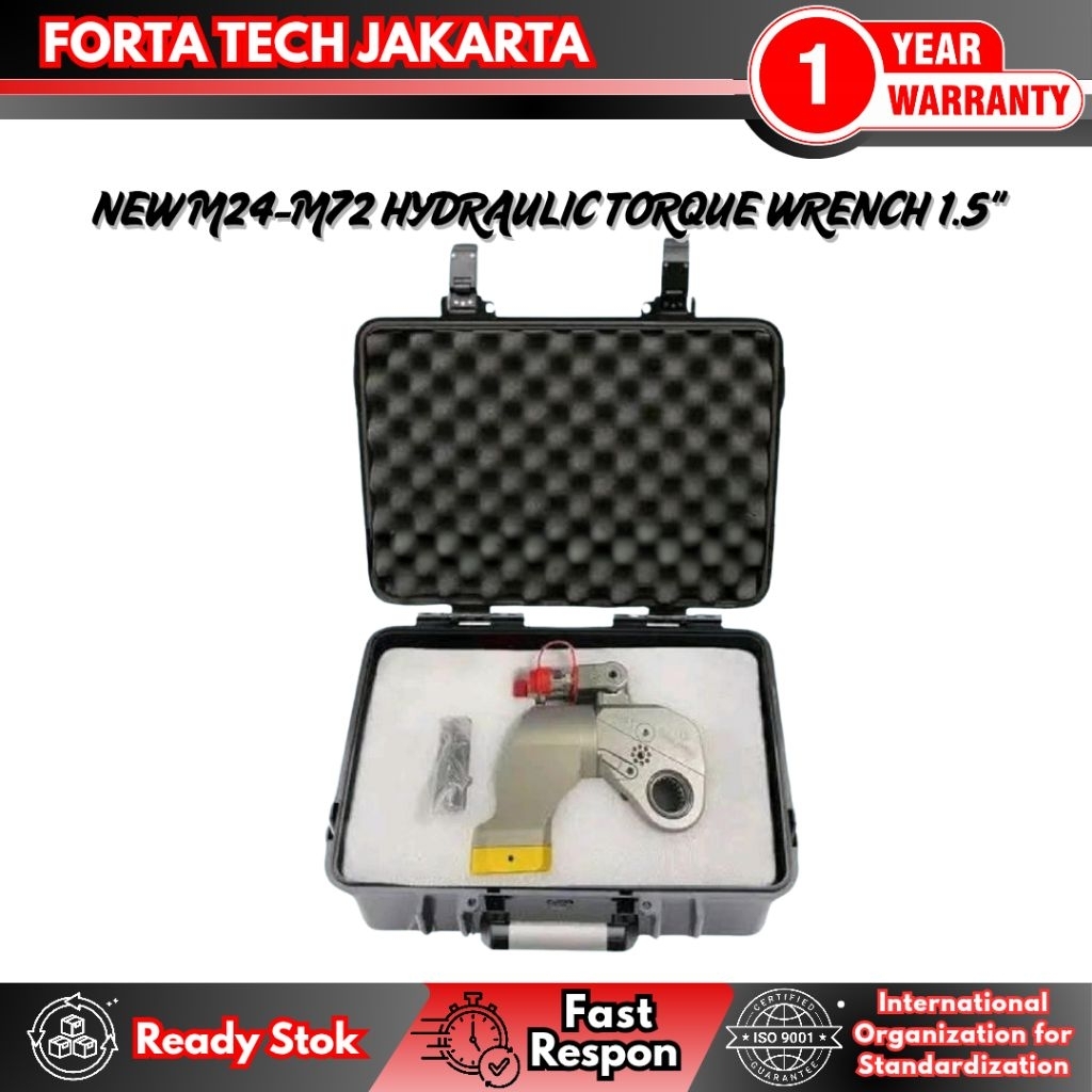 Jual New M24-M72 Hydraulic Torque Wrench 1.5" Drive 15528Nm 10MXTD ...