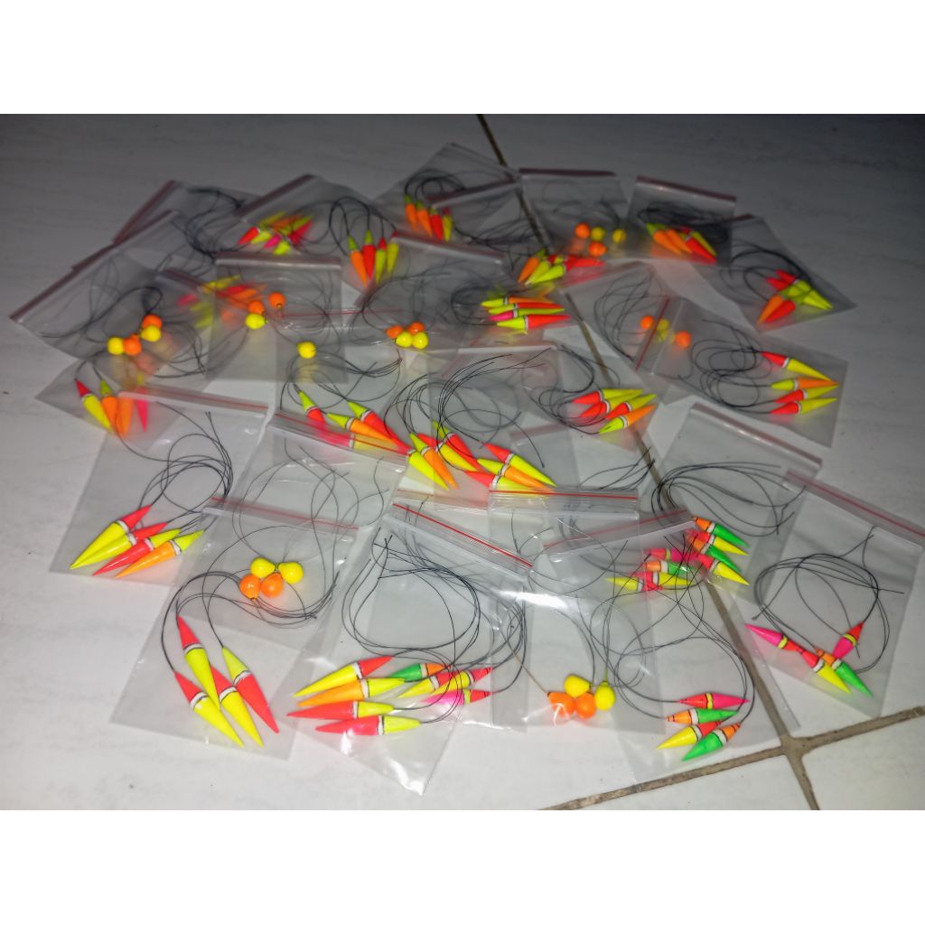 Jual Pelampung Pancing Ikan Mas dan Jaburan Uk 2cm-3cm & Model Bulat ...