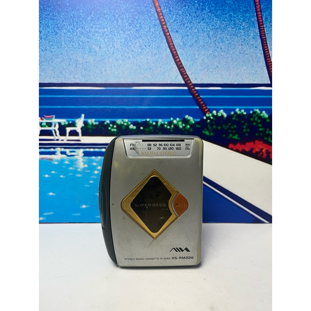 Jual Walkman Aiwa by Sony HS-RM226 normal siap pake | Shopee Indonesia